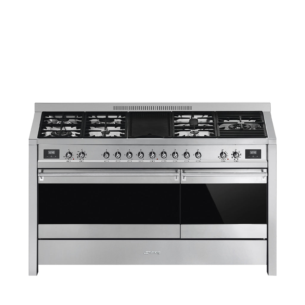 Opera 150cm Gas-Electric Cooker Stainless Steel – SMEG Philippines