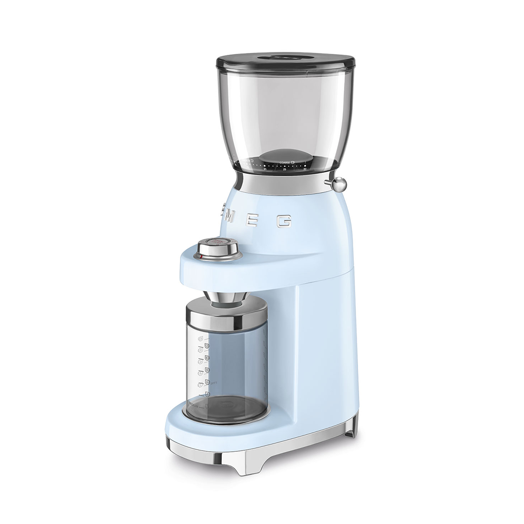 Coffee Grinder - Pastel Blue - CGF11PBEU | Shop at SMEG Philippines
