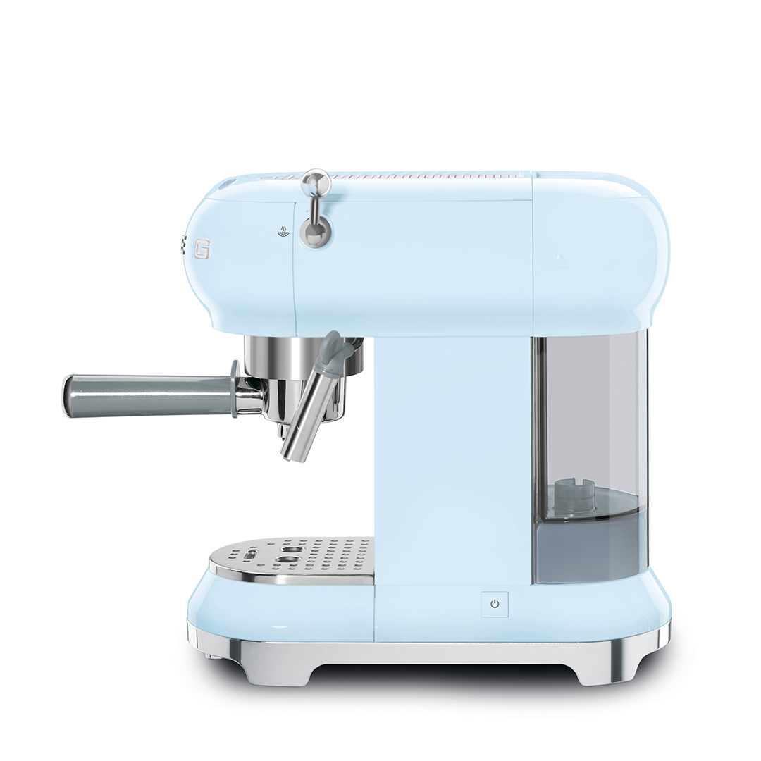 Espresso Coffee Machine - Pastel Blue - ECF01PBEU – SMEG Philippines