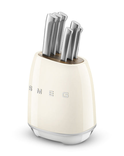 SMEG Knife Block Sets | Polished Form & Functionality