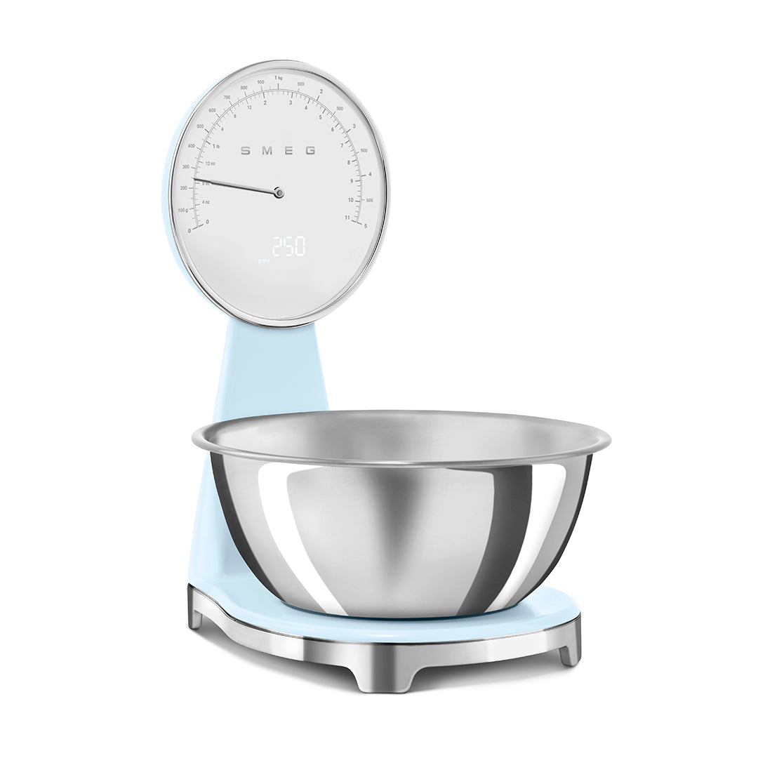 Analog Kitchen Scale Pastel Blue - KSF01PBWW | Shop at SMEG Philippines