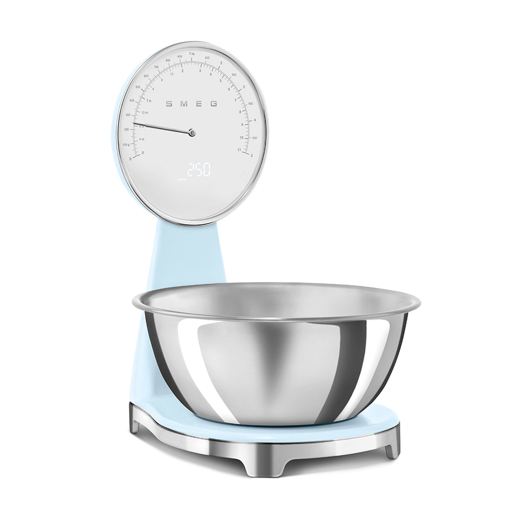 Analog Kitchen Scale Pastel Blue - KSF01PBWW | Shop at SMEG Philippines