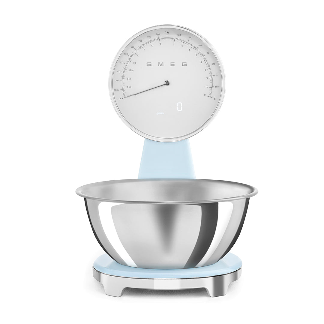Analog Kitchen Scale Pastel Blue - KSF01PBWW | Shop at SMEG Philippines