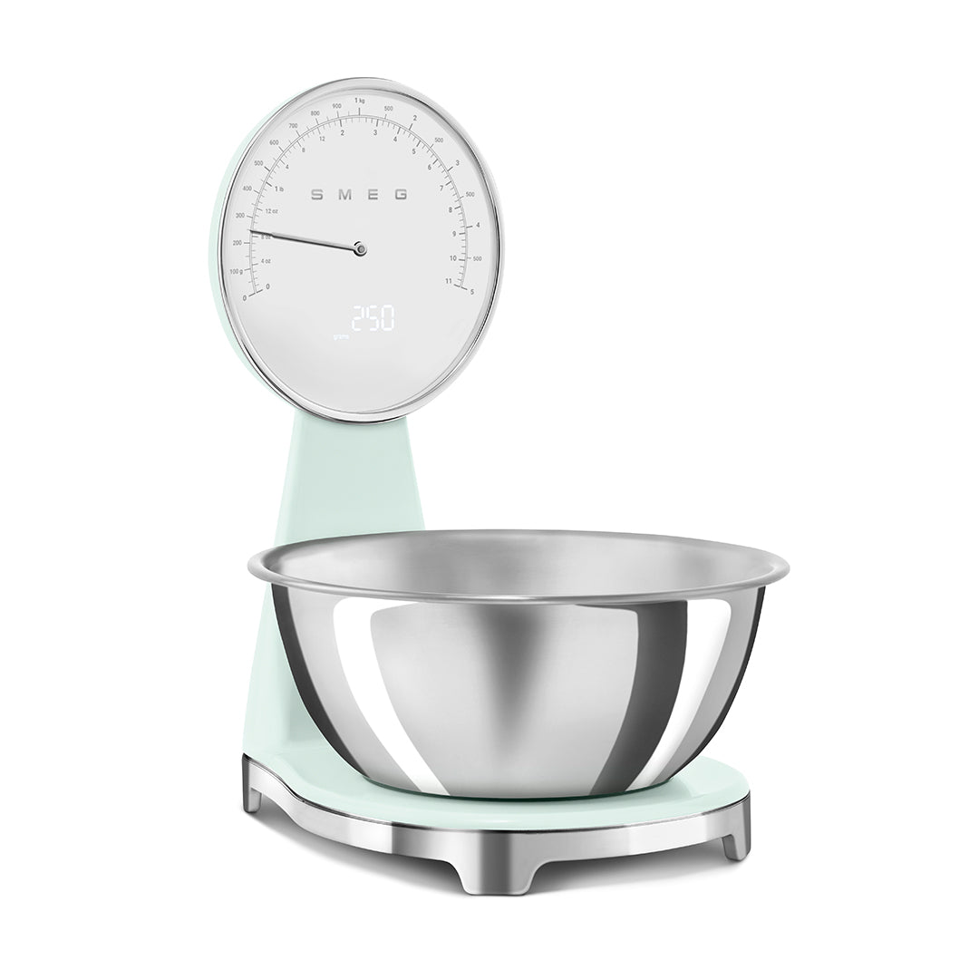 Analog Kitchen Scale Pastel Green - KSF01PGWW | Shop at SMEG Philippines