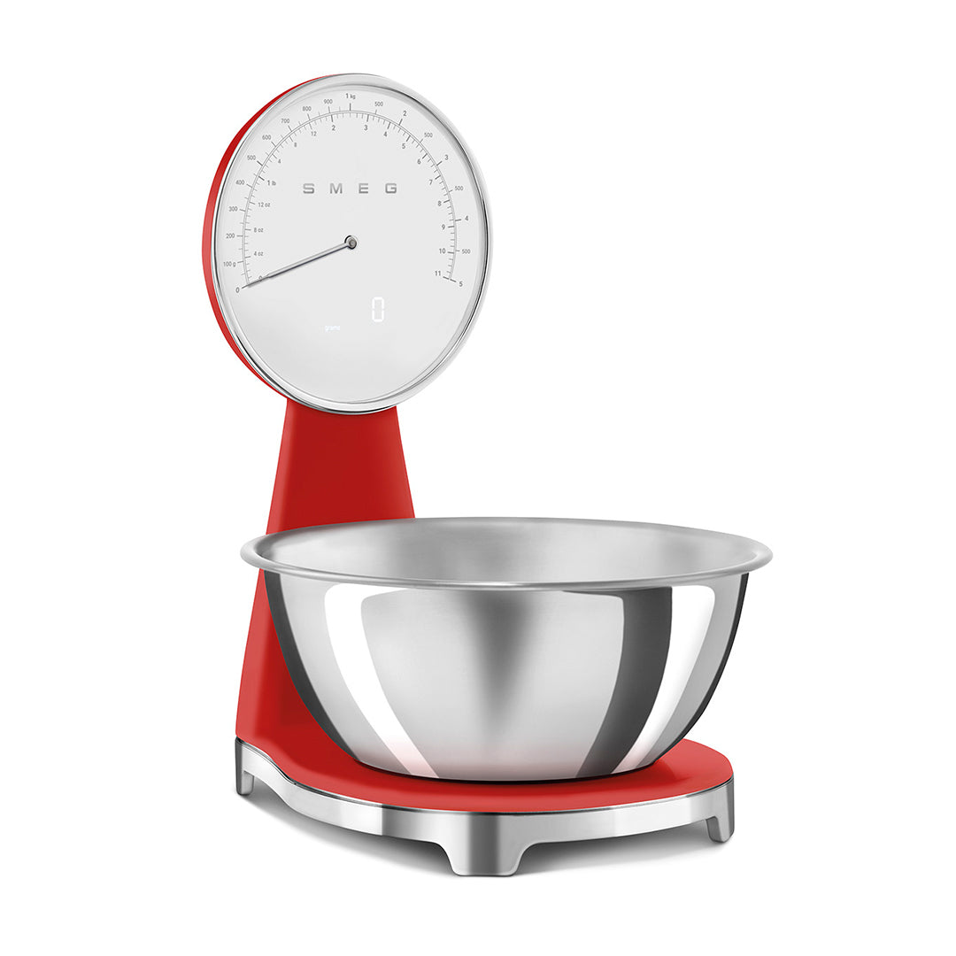 Analog Kitchen Scale Red - KSF01RDWW | Shop at SMEG Philippines