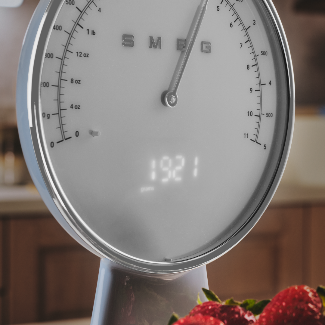 Analog Kitchen Scale Pastel Blue - KSF01PBWW | Shop at SMEG Philippines