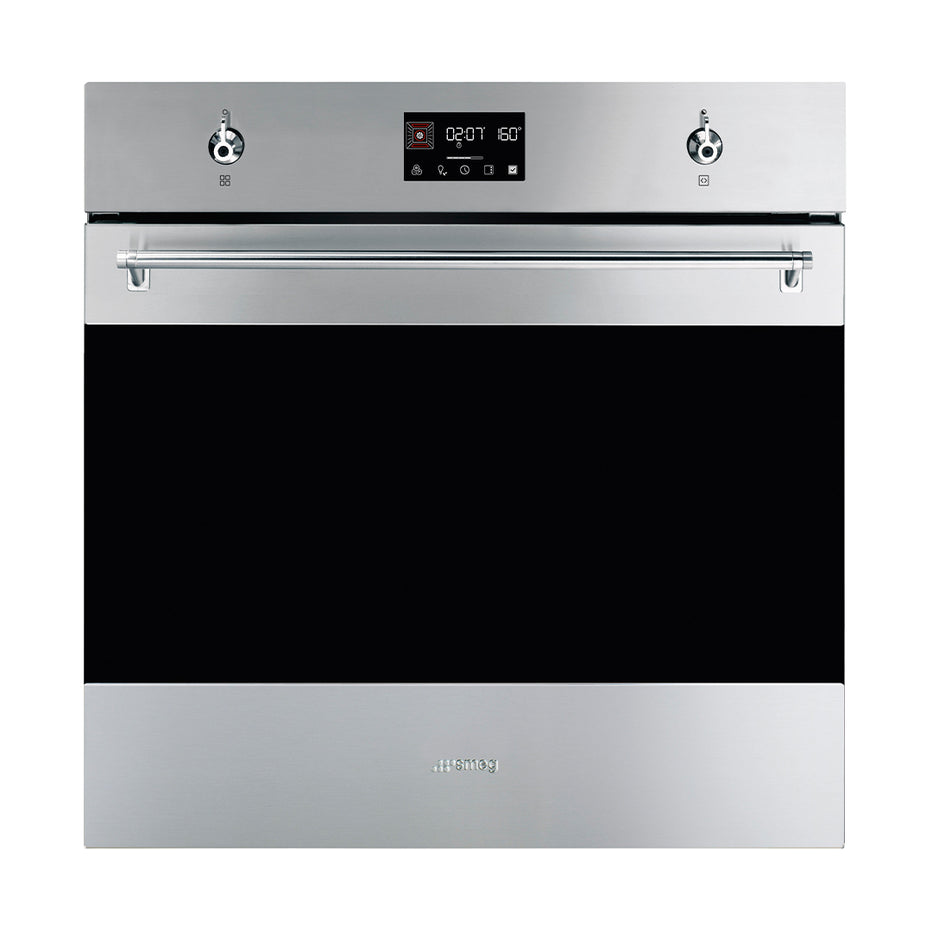 Classic Stainless Steel 90cm Electric Oven Vapor Clean – SMEG Philippines