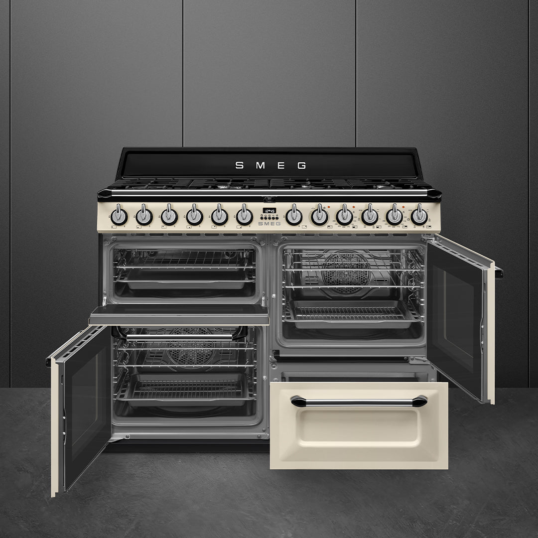 Victoria 110cm Gas-Electric Cooker Cream – SMEG Philippines