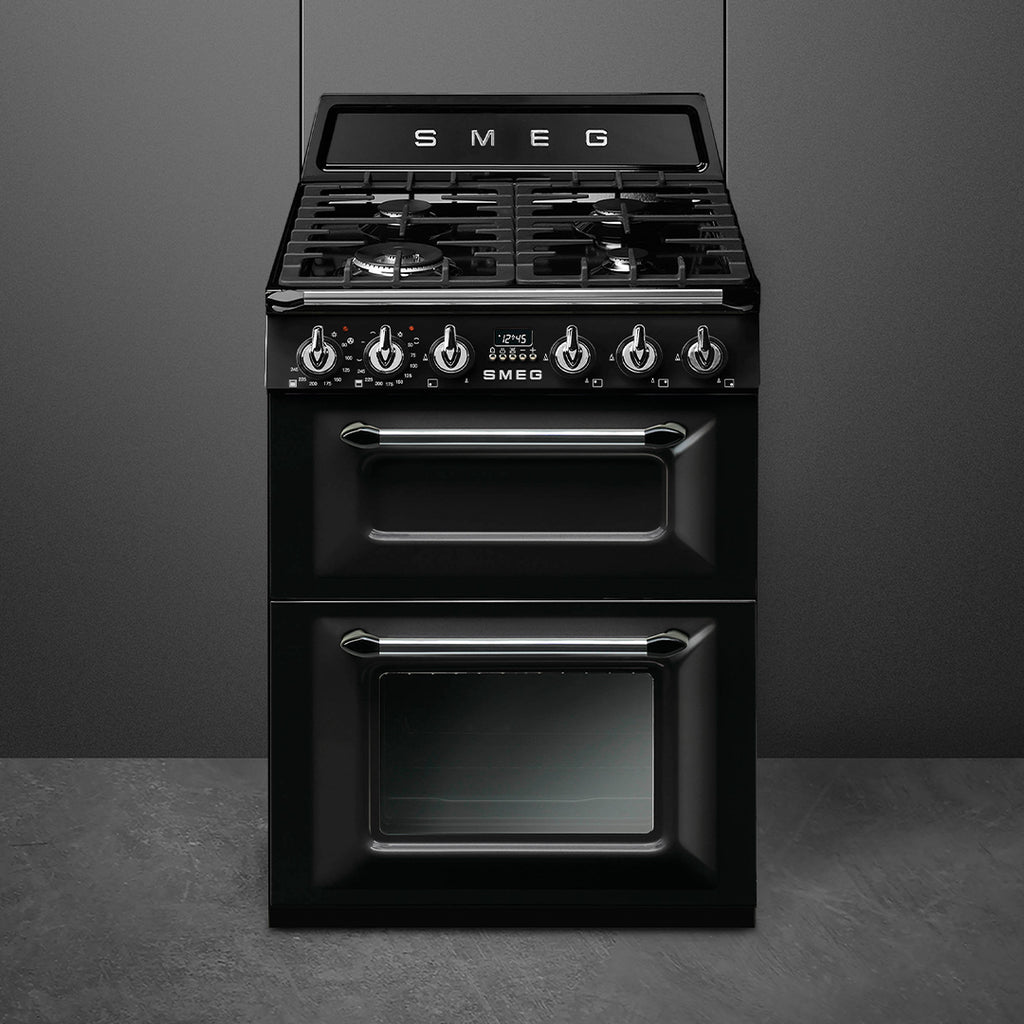 Victoria 60cm Gas Electric Cooker Black - TR62BL | Shop at SMEG Philippines