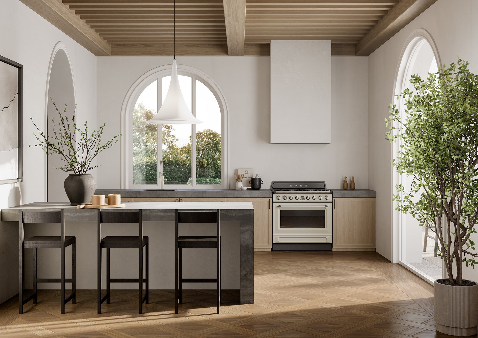 Victoria 90cm Gas-Electric Cooker Black - TR90BL9 – SMEG Philippines
