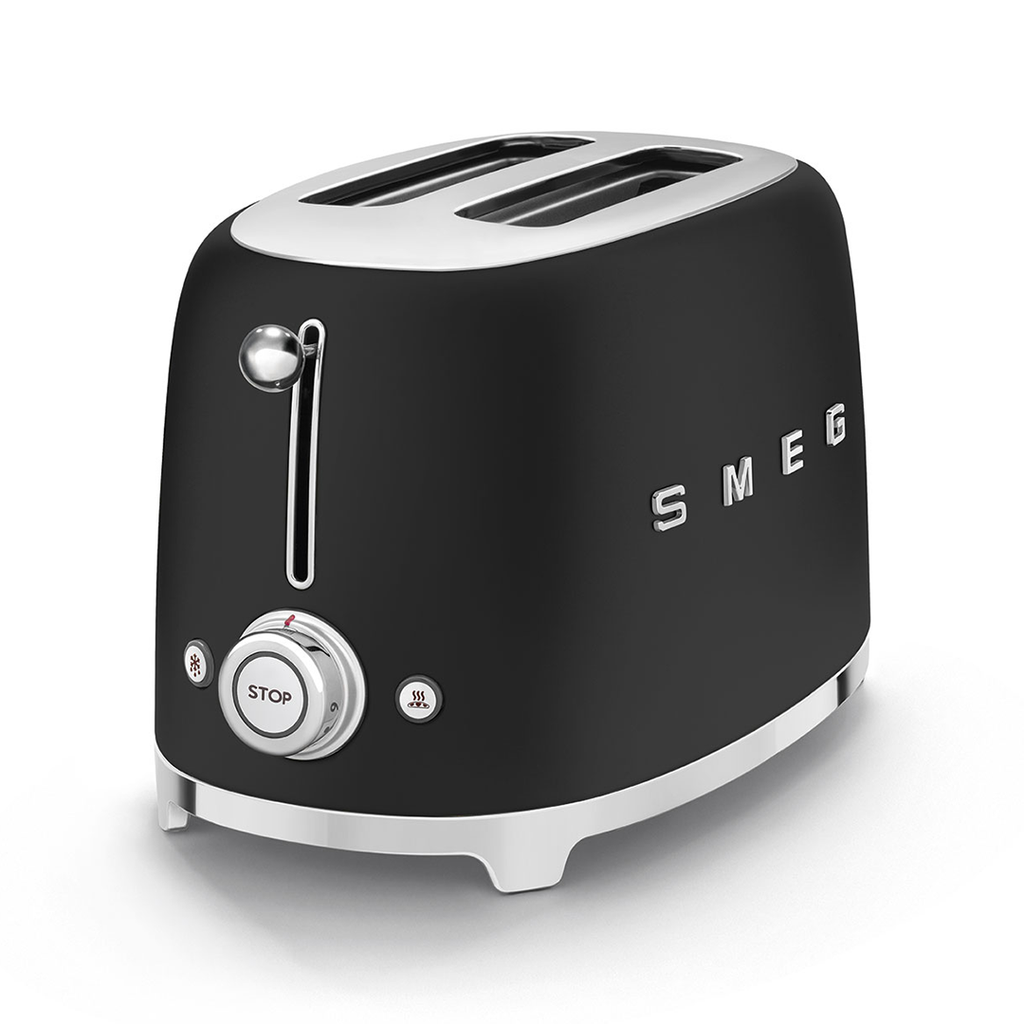 2-Slice Toaster - Matte Black - TSF01BLMPH – SMEG Philippines