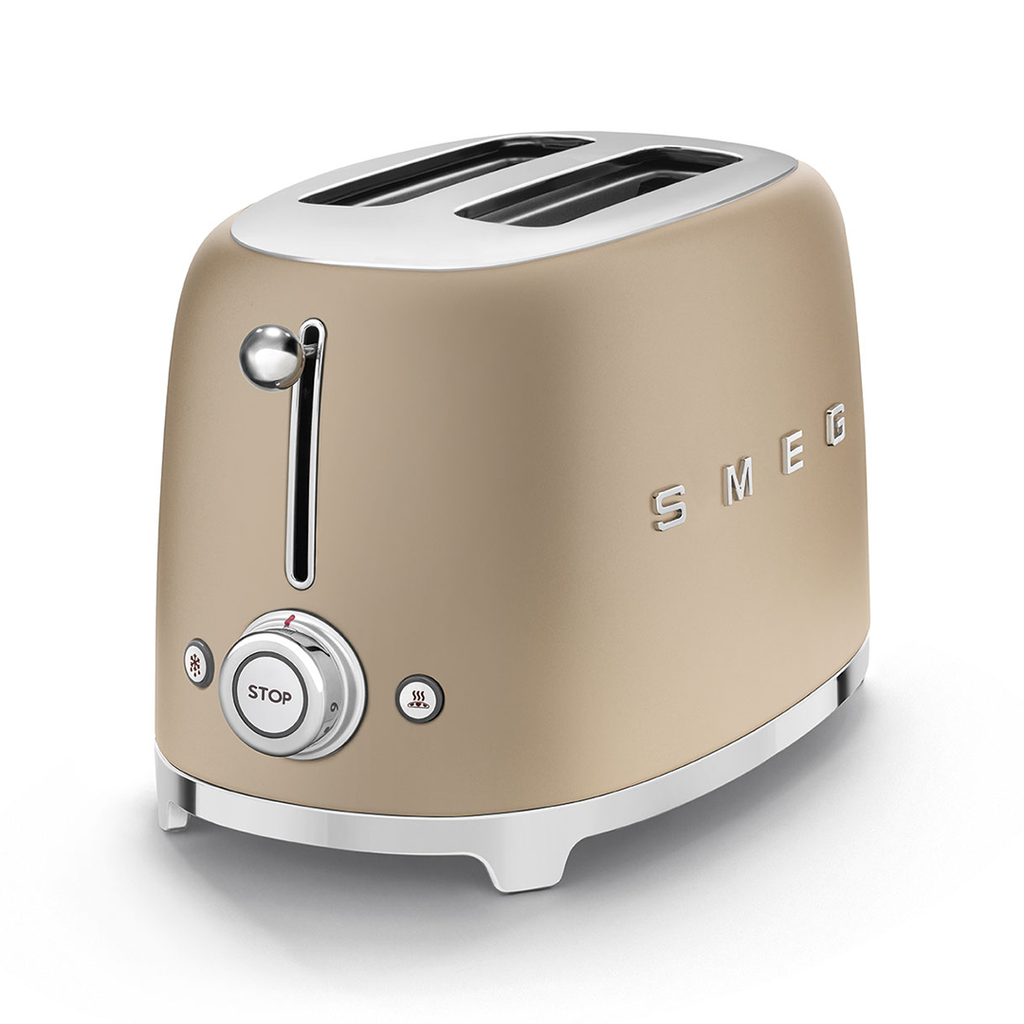 2-Slice Toaster - Champagne Matte - TSF01CHMPH – SMEG Philippines