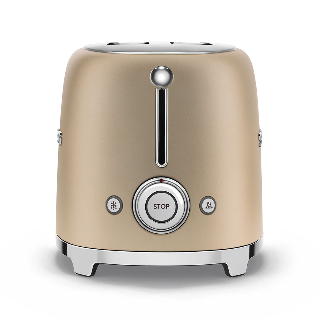 2-Slice Toaster - Champagne Matte - TSF01CHMPH – SMEG Philippines