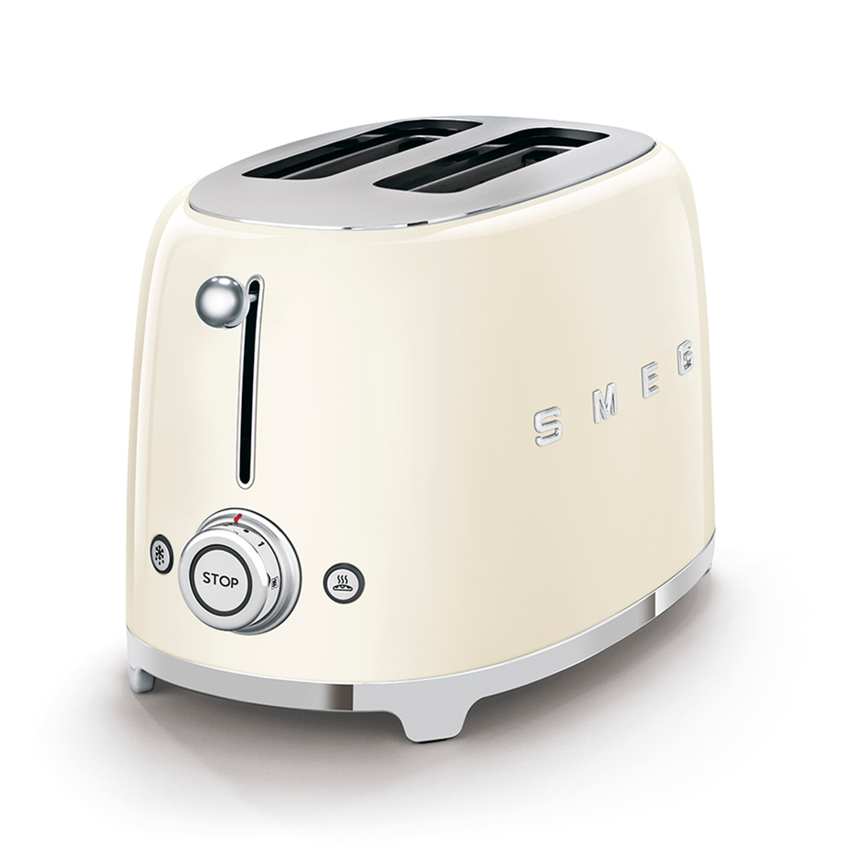 2-Slice Toaster - Cream - TSF01CRPH | Shop at SMEG Philippines