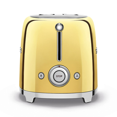 2-Slice Toaster - Gold - TSF01GOPH – SMEG Philippines